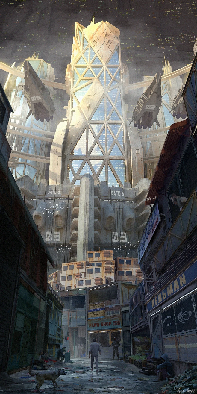 Megapolis, Alex Peryan : Piece, that I did for a forum contest while ...