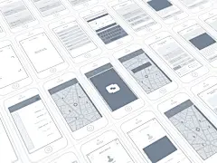 wireframes图片大全-wireframes高清好看的图片--花瓣Maxime（唛愢美）的画板