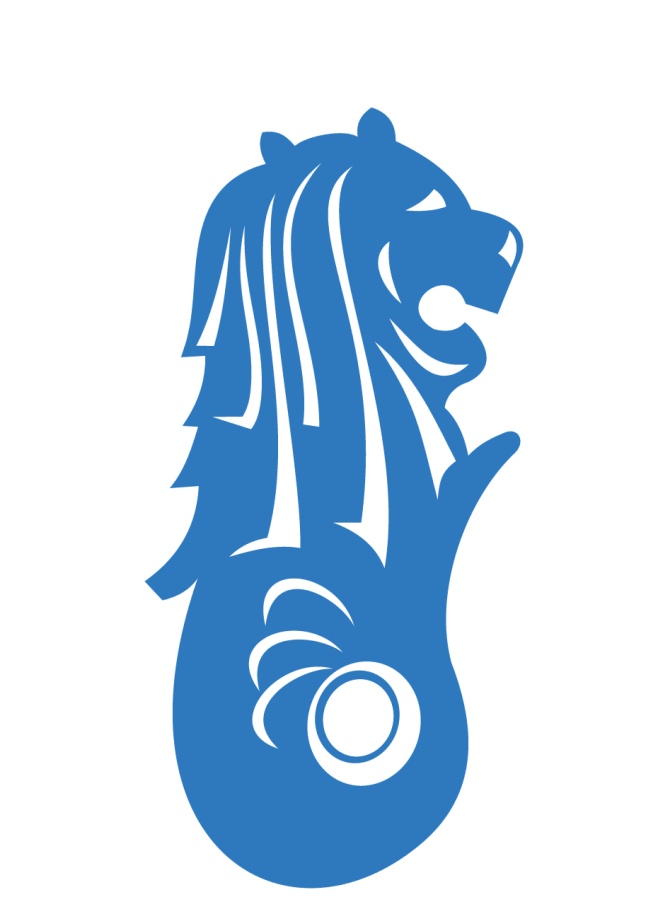 新加坡 狮头鱼尾像 东南亚标志物