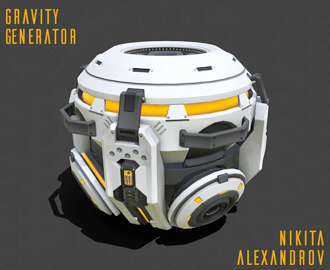 Gravity Generator, Nikita Alexandrov : Test work-花瓣网