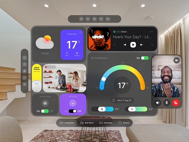 This contains an image of: Homu Homu - Vision Pro OS图片_mr图片素材-花瓣网