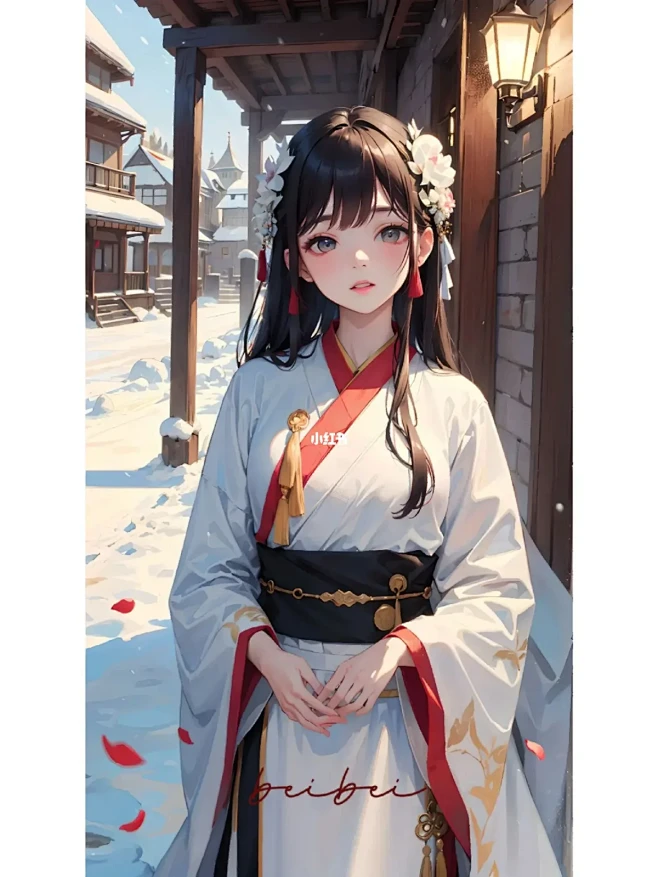 壁纸·雪景图-花瓣网