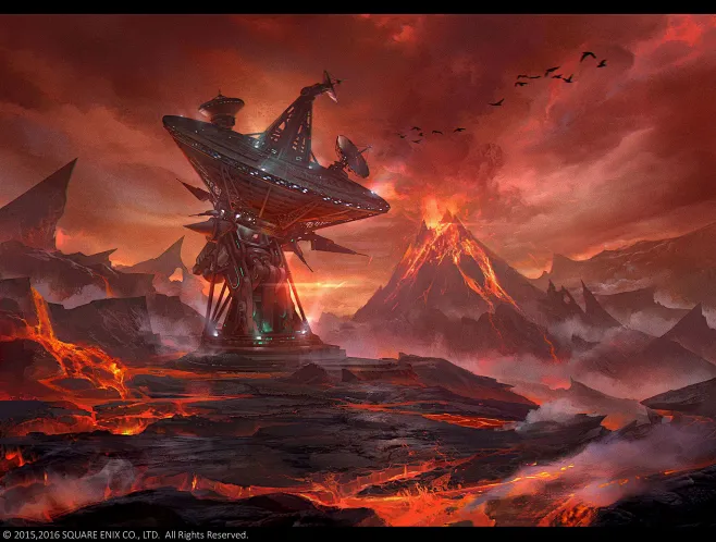 科幻场景气氛图科幻原画科幻场景原画来自cgbook.cn (312)-花瓣网