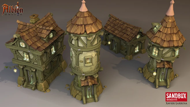 Albion Online Buildings-花瓣网