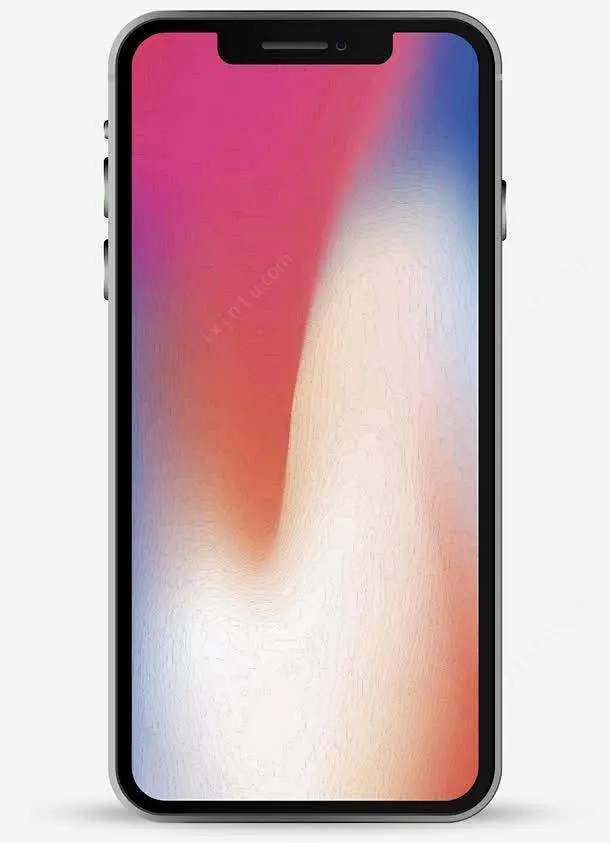 矢量手绘苹果X手机ai免抠素材_新图网 https://ixintu.com 矢量 手绘 绚丽的手机屏幕 苹果X iphoneX 正面图-花瓣网