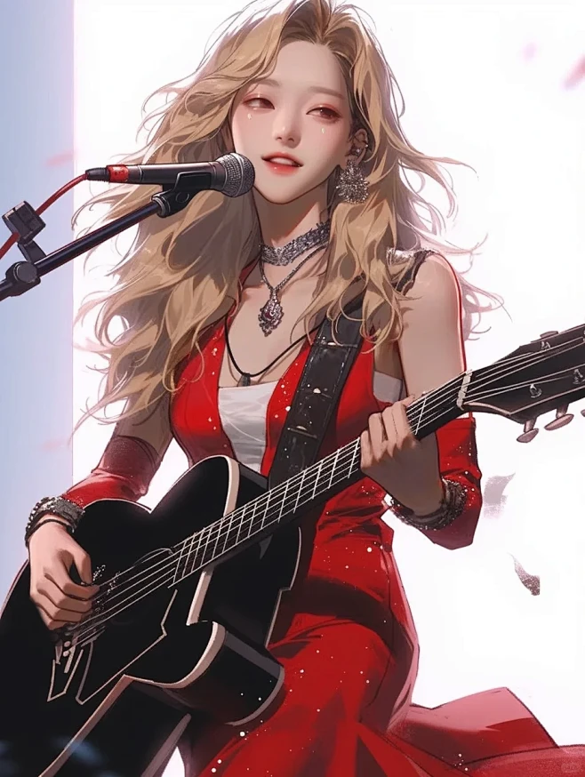 Day44 | AI绘制爱豆舞台神图-花瓣网