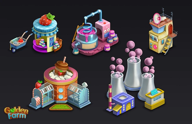 Environment objects, Olga Ivanova : Here are the environment objects ...