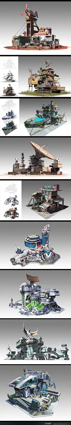 场景构图黑白构成画面构成黑白稿来自cgbook.cn (568)-花瓣网