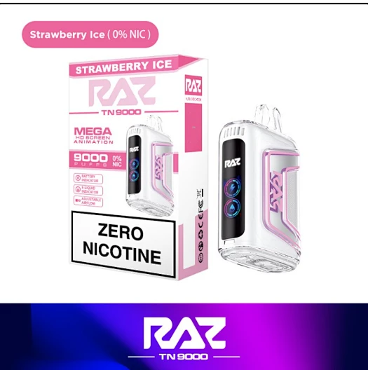 Raz Zero Nicotine | TN9000 | 9000 Puffs | Raz Official图片_A-dzy包装图片素材-花瓣网