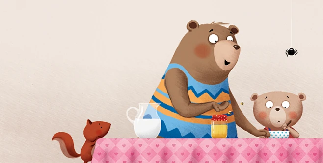 Little bear is afraid to stay in nursery, educ pic book : Educational ...