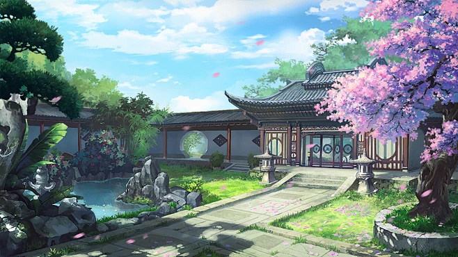 BERSERKER XUN : Book illustration Animation background Game Scene ...