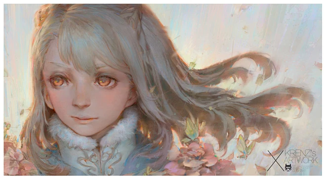 portrait study [3]-花瓣网