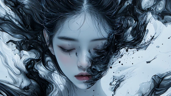 CXN-国风半脸-hzj(23)-花瓣网