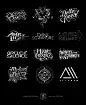 Metal Band Logo Design Examples-花瓣网