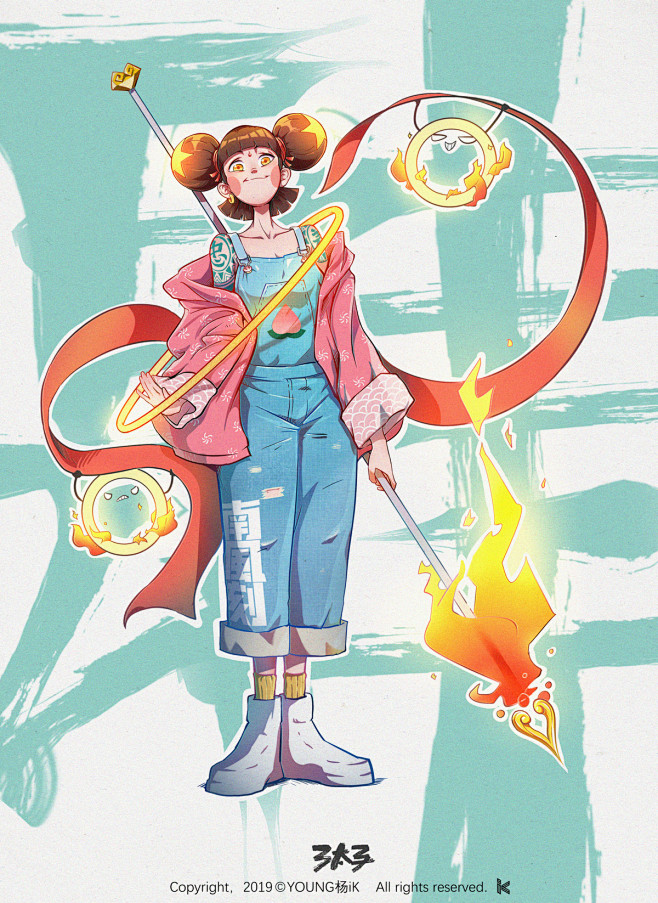 元 · 喜 】YUANXI#③④_YOUNGIKE__插画师作品_涂鸦王国gracg.com