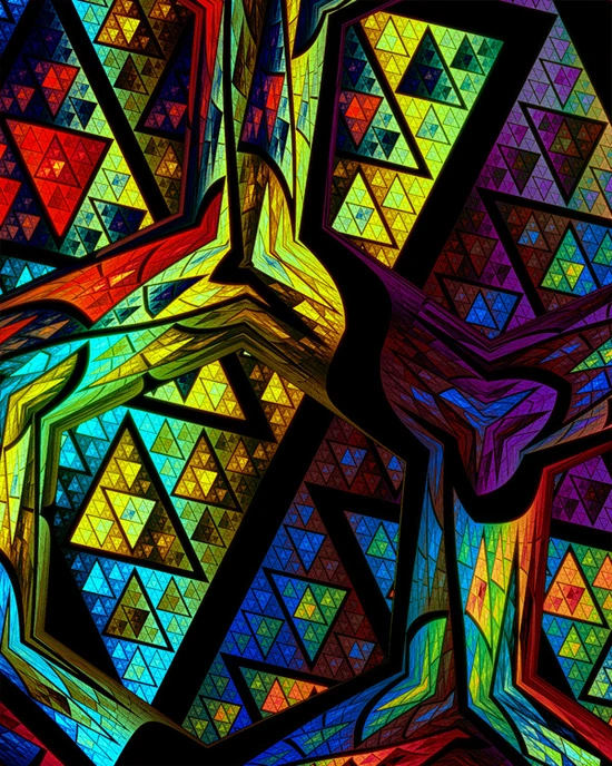 Poetry through maths, fractal art by Silvino González Morales-花瓣网