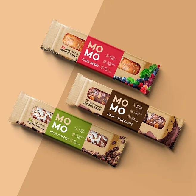 MOMO - Dry Fruit Packaging Design-花瓣网