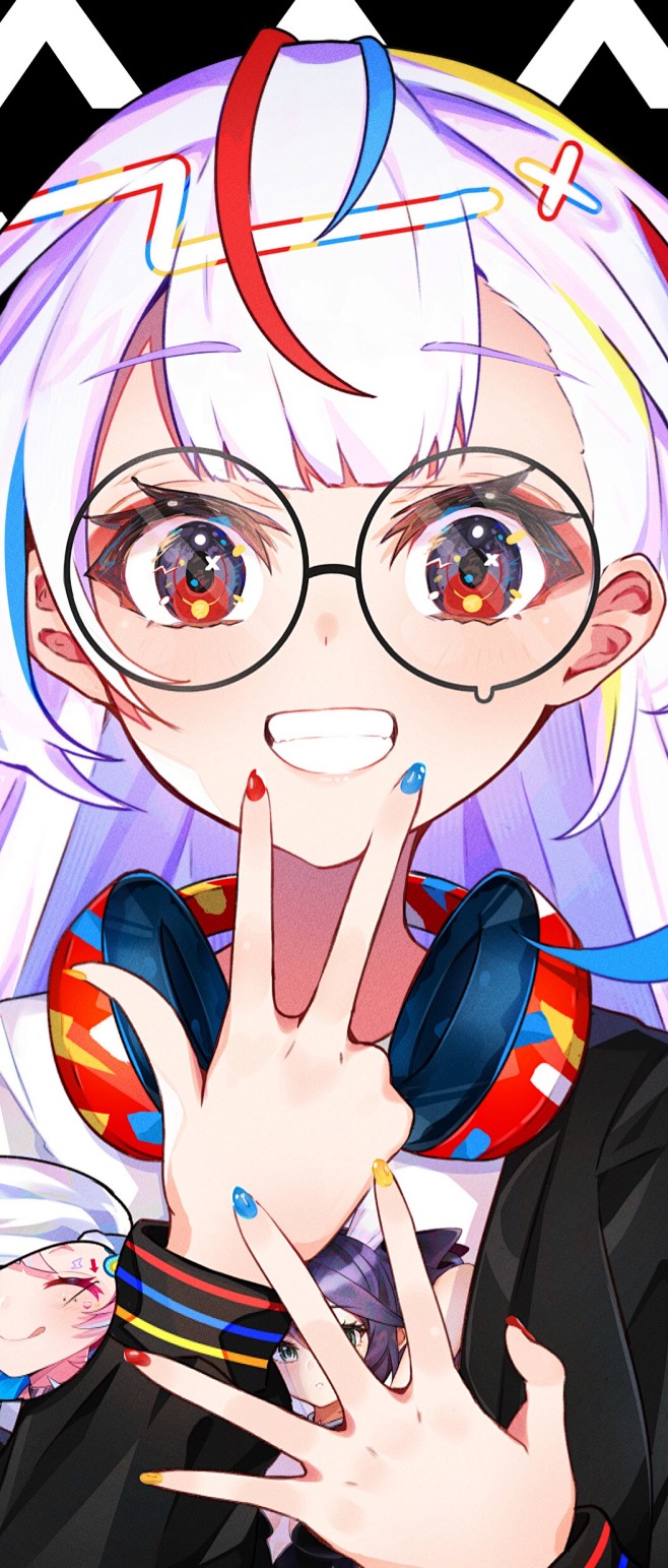 Pupy 二次元少女 动漫壁纸 漂亮的眼睛