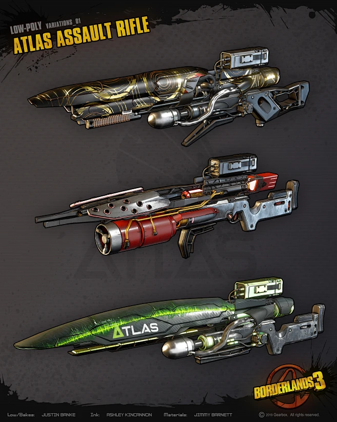 Borderlands 3: All Characters and Skins by Liquid Development, Liquid Development : High poly ...