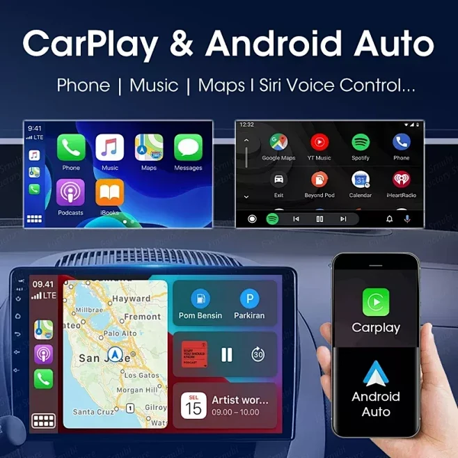 Srnubi For Renault Megane 2 2002-2009 Car Radio Android 12 Carplay ...