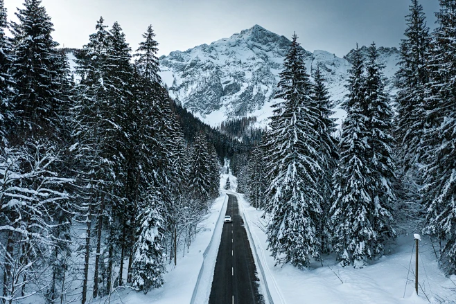 WINTER IN THE GERMAN ALPS / Work for Maserati : Photo series for one of ...