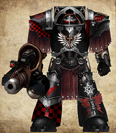 第一战团 暗黑天使-花瓣网|陪你做生活的设计师 | 【战锤40K】狮王莱昂·艾尔庄森