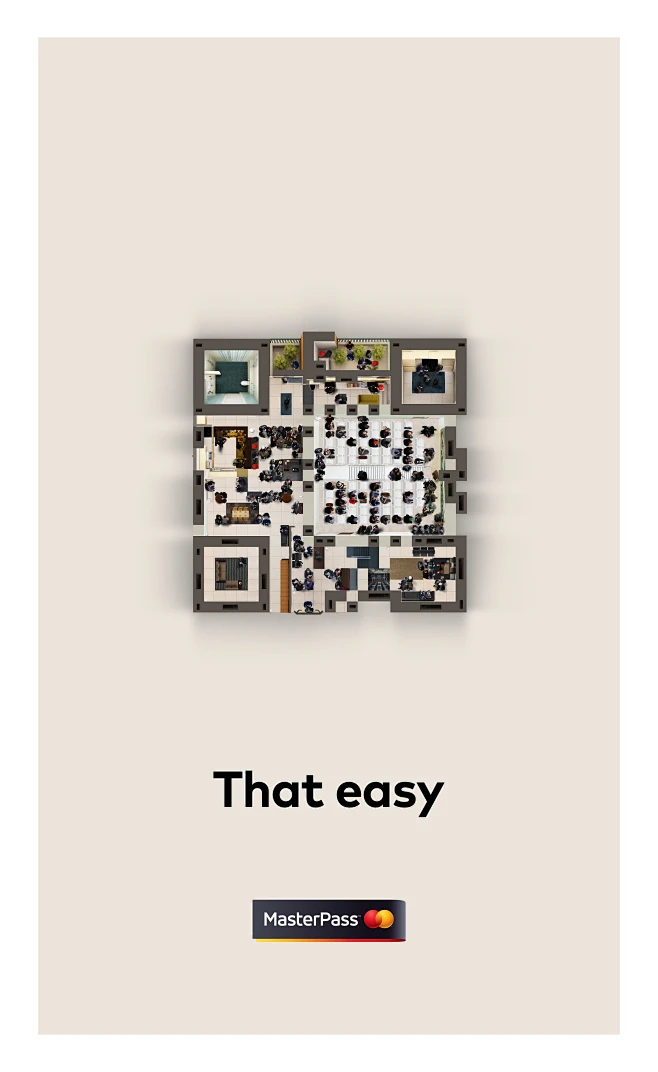 MasterCard-QR : Mastercard QR Code-花瓣网