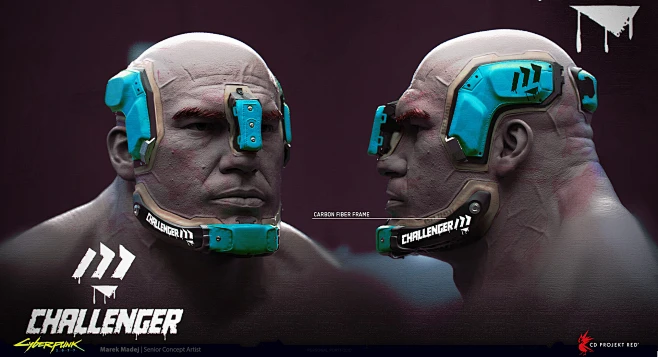 Cyberpunk 2077 - Animals Faceguards Cyberware, Marek Madej : Concept ...