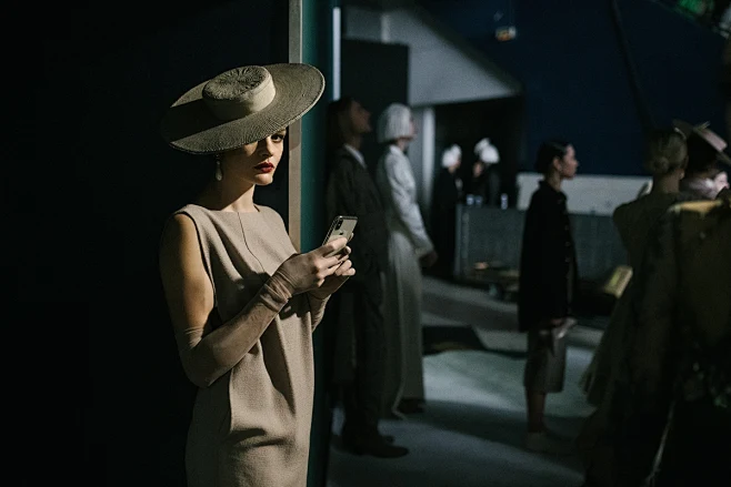 J.S. Fashion house show Backstage, 2018 : Juozas Statkevicius Couture ...