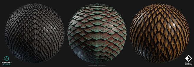 Substance Signature - Fantasy Creature Scales, Enrico Tammekänd : Super ...