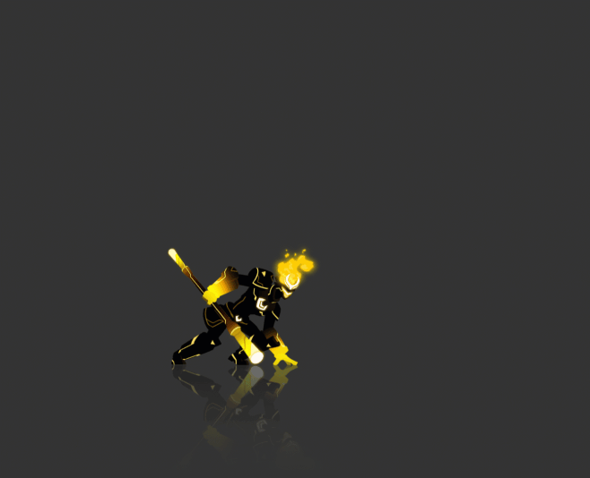 Spine Animation - Light Bringer - Project: OverDrive-花瓣网