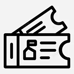 门票图标 平面电商 创意素材-花瓣网