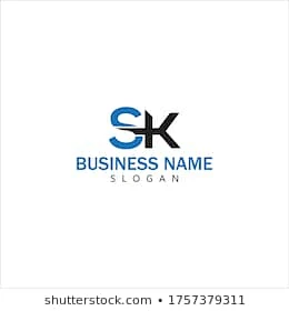 SK New s&k Logo Design For Your New Company-花瓣网