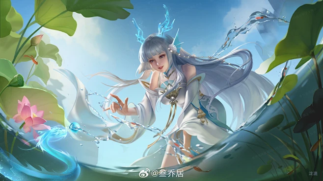 #王者荣耀西施#-花瓣网