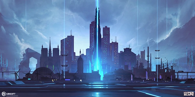 Hyper Scape visuals, Sebastien Kaczorowski : Artworks made for Hyper Scape, Ubisoft Montreal ...