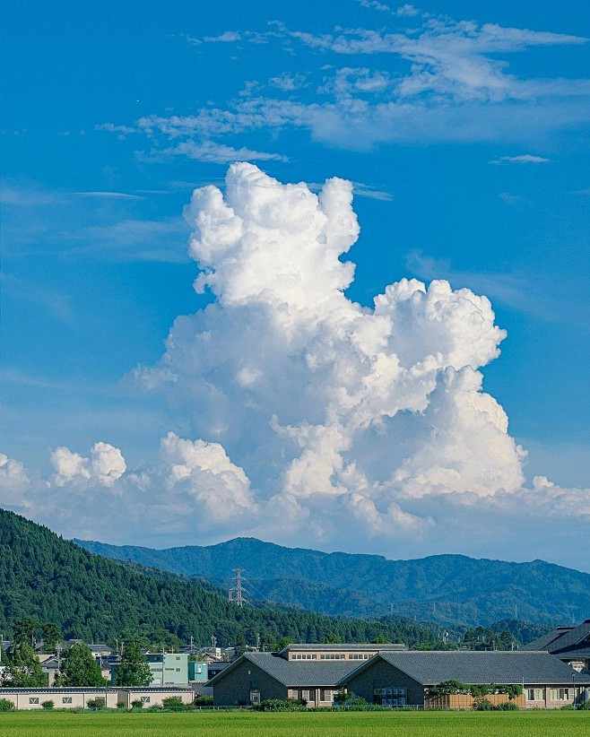 云 ，Kosuke Okude仿如 动漫场景般的街头影像。