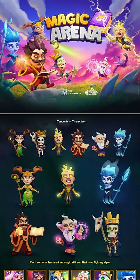 Magic Arena – Animated Characters Full 3D Production :: Behance-花瓣网