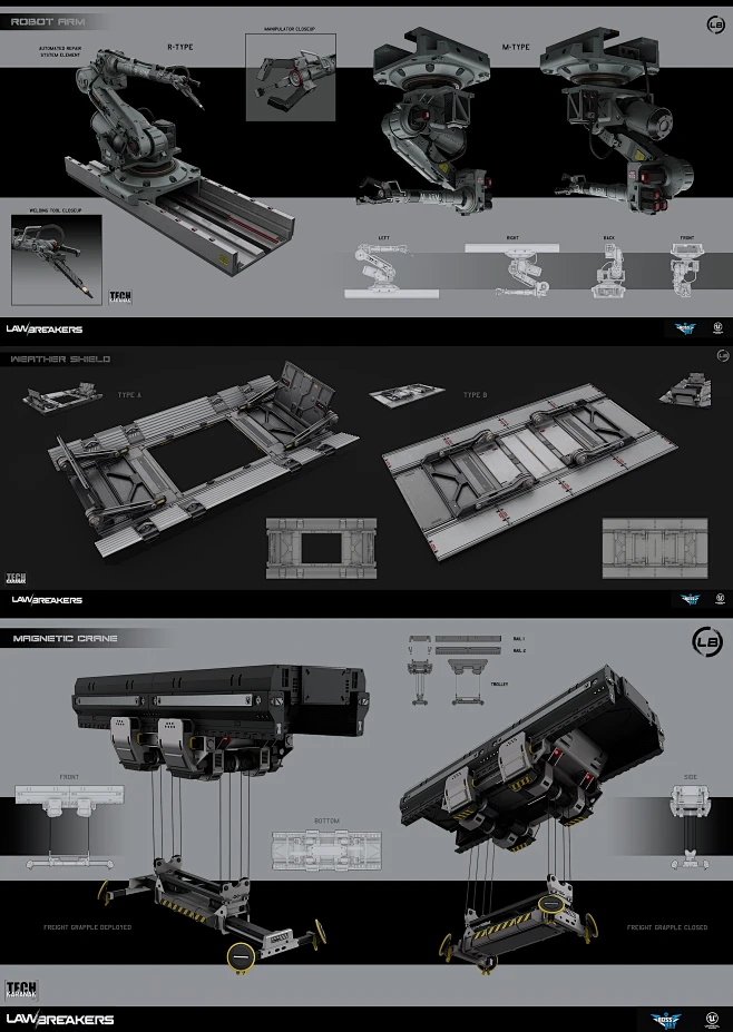 Lawbreakers concepts 01 by KaranaK-花瓣网
