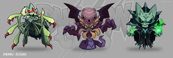 Dungeon Cats - Enemies-花瓣网