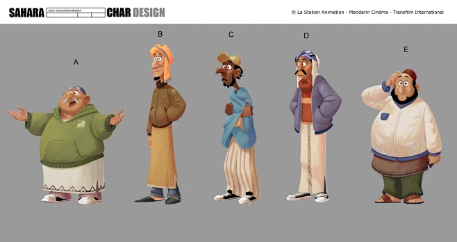 欧美Q版角色原画男生原画来自cgbook.cn (288)-花瓣网