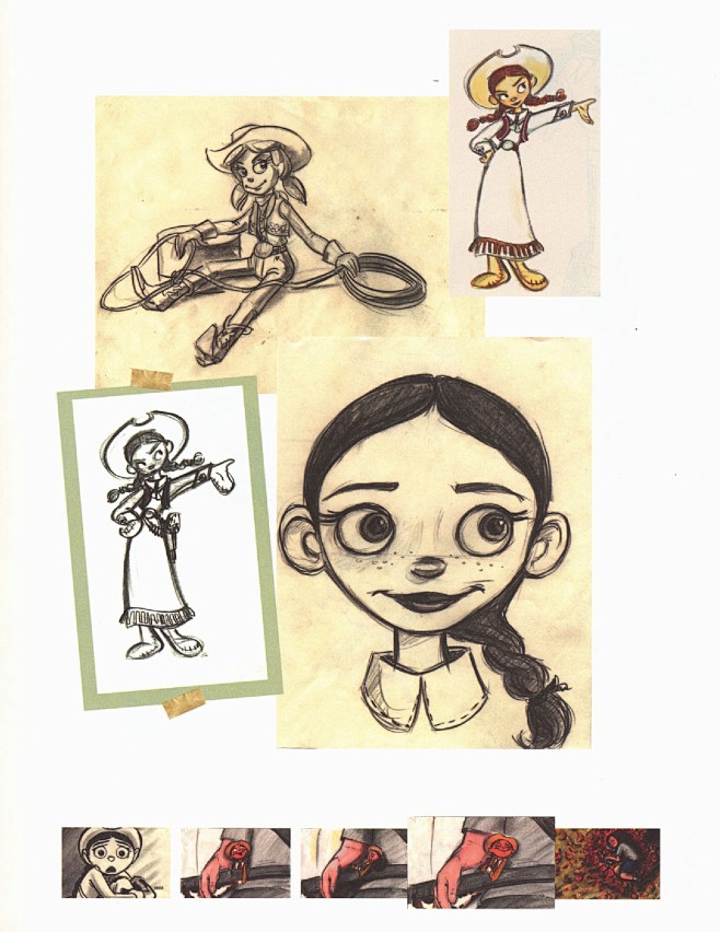 迪士尼线稿集迪士尼速写集来自cgbook.cn (133)