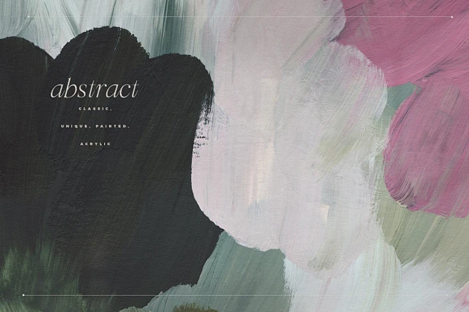 June - Abstract Painted Backgrounds-花瓣网