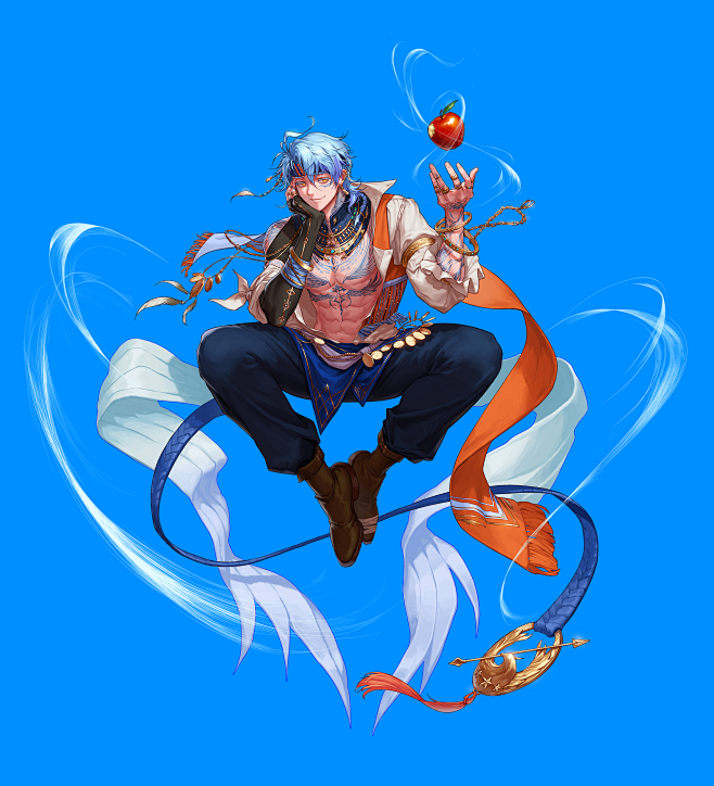 DNF，仙界，NPC，立绘，风法师