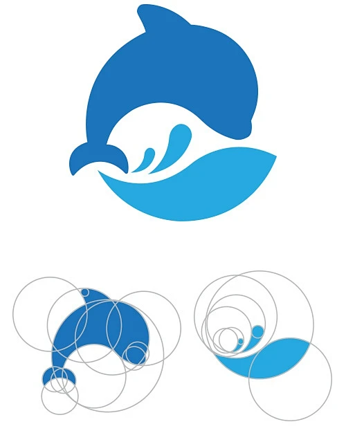「黄金分割」等几何比例是如何用于 logo 设计的？ - 知乎-花瓣网