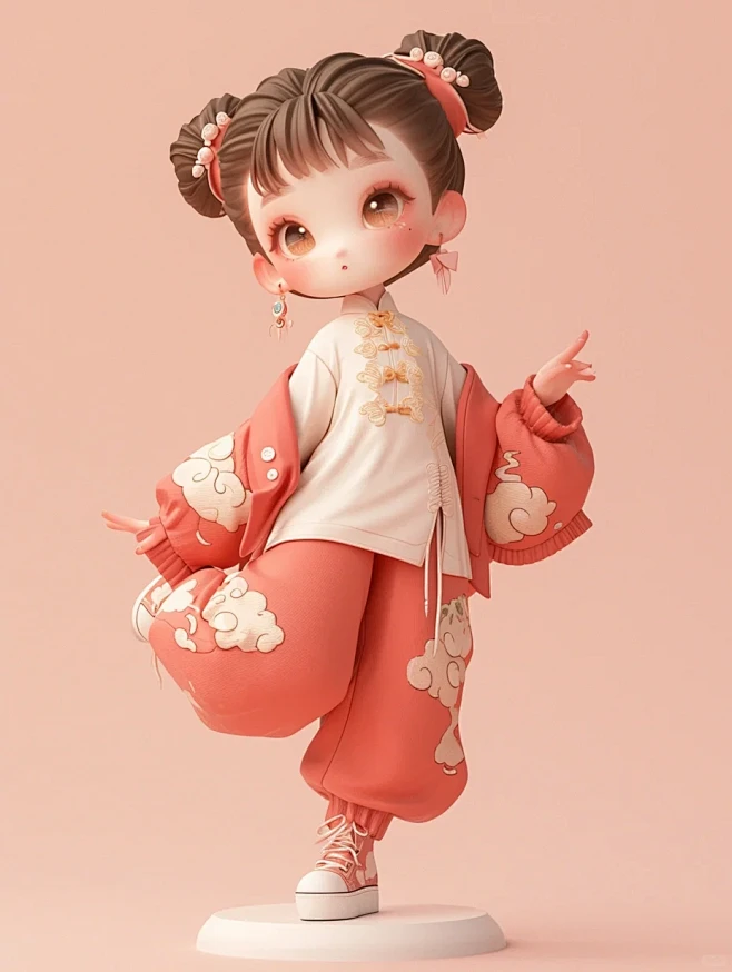 国风IP设计｜AIGC潮玩｜MJ盲盒 | 小可爱们 - 小红书-花瓣网