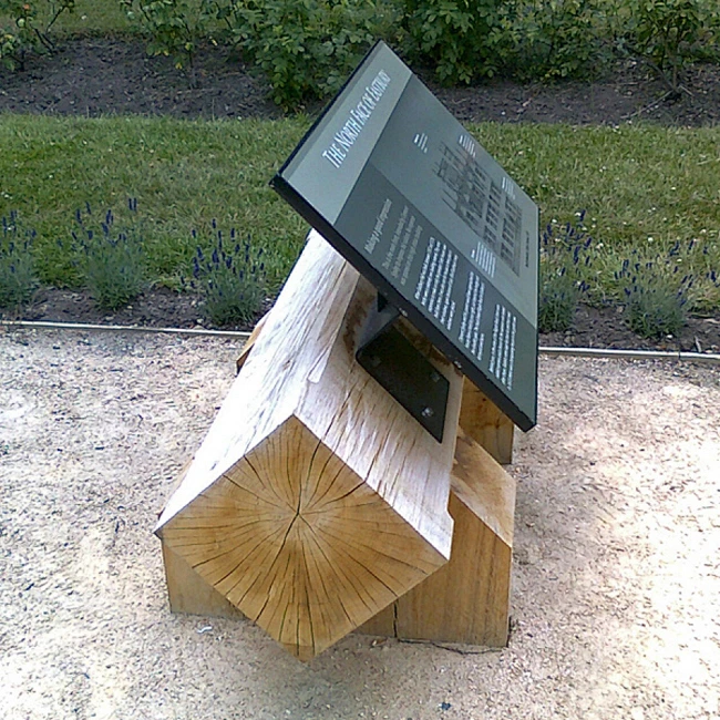 Eastbury low level lectern : Showcase your site or attraction with our ...