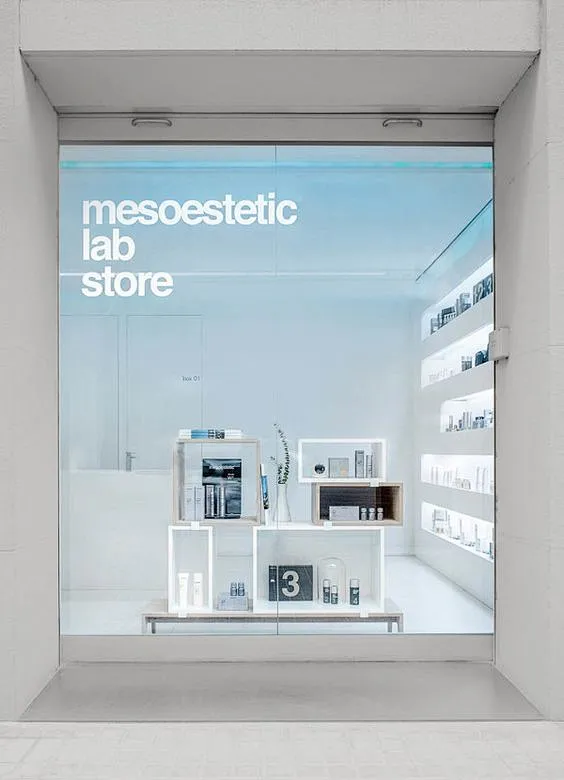 mesoestetic lab store by INTSIGHT, via Behance-花瓣网