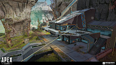 Apex/游戏/概念/科幻/场景/-花瓣网|陪你做生活的设计师 | e – Broken Moon – Small Residential ...