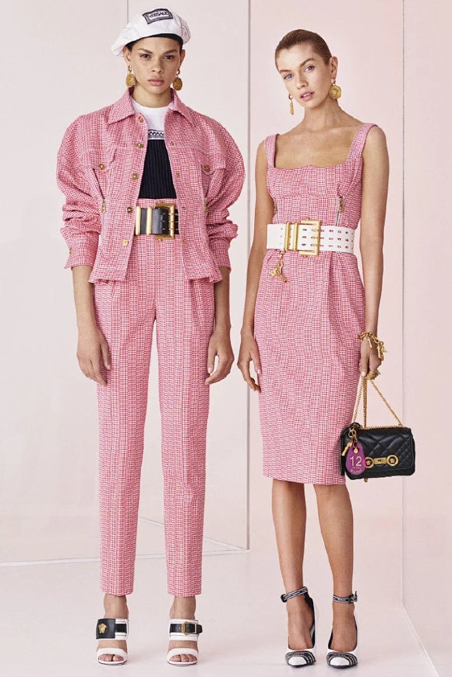 #绘画参考# Versace Resort 2019 -花瓣网
