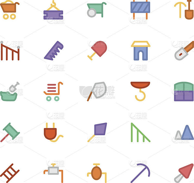 构造矢量图标10